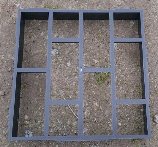 Klinker mal halfsteensverband - Tuinpad Mal